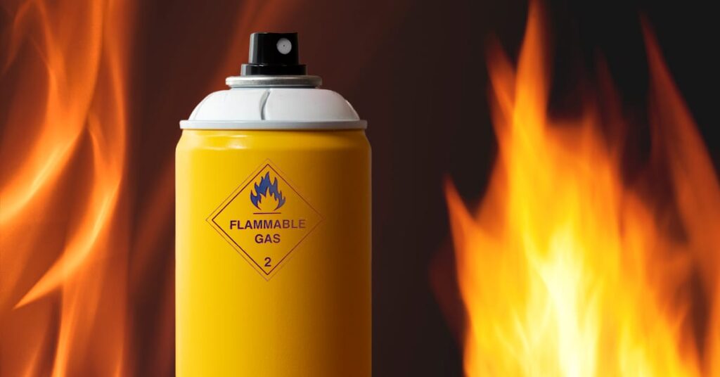 Qué es el pictograma SGA para productos inflamables